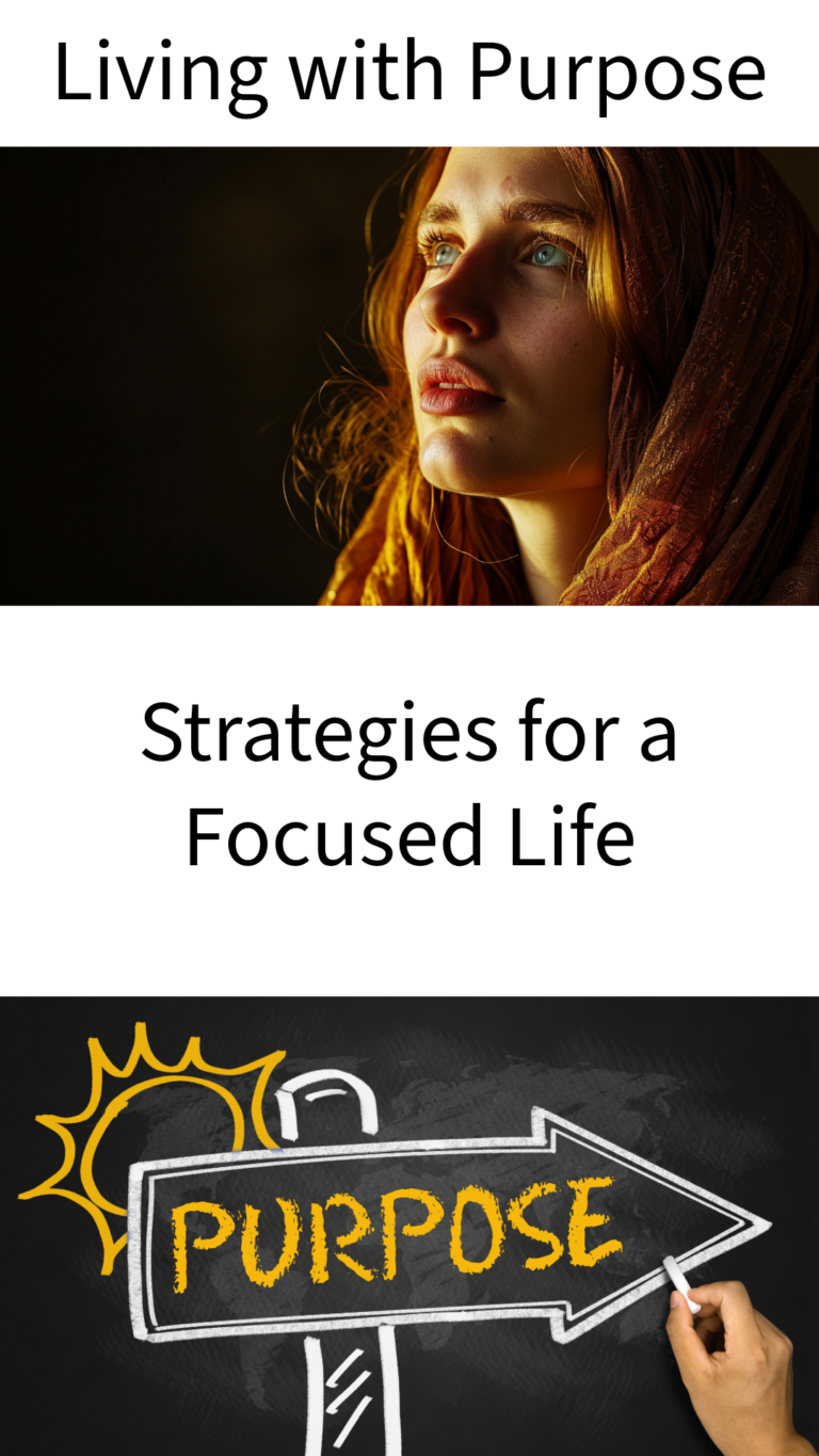 Living with Purpose: Strategies for a Focused Life - Jennifer Heeren